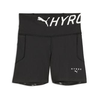 Puma x HYROX PWRMODE Radlerhose Damen, Accessoires, Schwarz, XXS