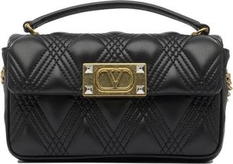 Valentino Garavani Hobo Bags - Quiltie 67 Crossbody Bag - Gr. unisize - in Schwarz - f&uuml;r Damen