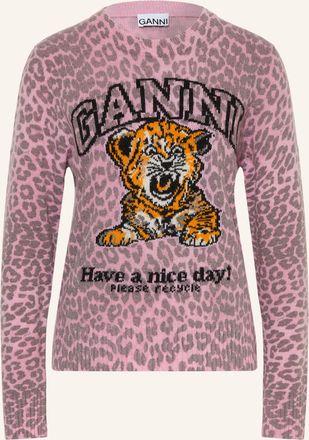 Ganni Pullover rosa