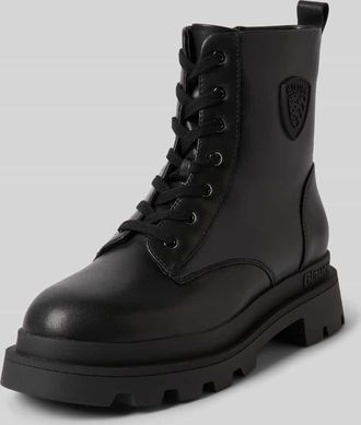 Blauer Boots mit Rei&szlig;verschluss Modell KIMMEL04