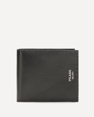 Prada Antiqued leather Wallet Male UNI