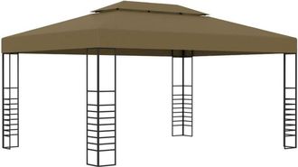 vidaXL Vidaxl - Chapiteau 3x4 m Taupe 180 g/m&sup2;