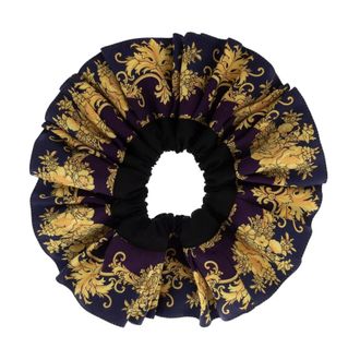 Versace Chouchou imprim&eacute; en coton popeline - Femme - Accessoires - Multicolore - Taille: ONE Size