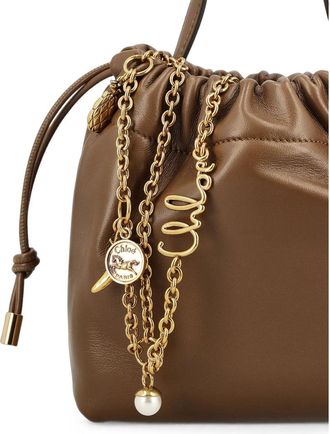 Chlo&eacute; Nappa Lambskin Mini Shoulder Bag - Brown