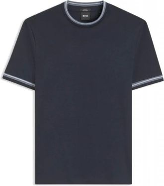HUGO BOSS Homme, Tops, Bleu, Taille: XL T-shirt Tessler 202