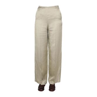 Alysi Wide-Leg Hose - - Trousers - Damen - Beige - S
