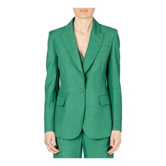 P.A.R.O.S.H. P.a.r.o.s.h., Femme, Vestes, Vert, Taille: 40 FR Raisa Blazer