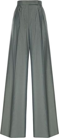 Max Mara Femme, Pantalons, Vert, Taille: 34 FR Wide Pantalons