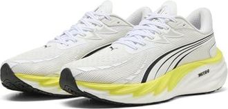 Puma Velocity Nitro 4 Chaussures de Running Chaussure de Running sans stabilisateurs Hommes Blanc White-lux Lime 43