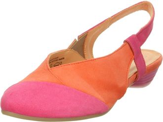 Think Damen Grace chromfrei gegerbte nachhaltige Halbschuhe, ARANCIA/Kombi 5000