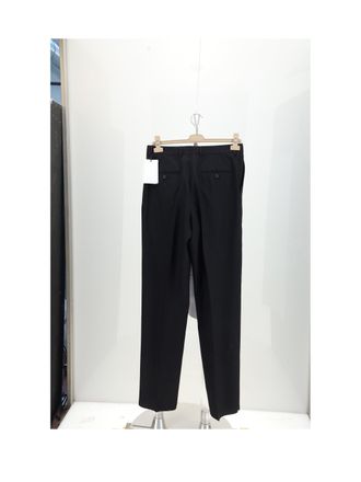 Celine Mens Trousers Classic Black Wool (ovis Aries)