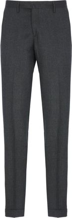 BRIGLIA 1949 Homme, Pantalons, Gris, Taille: XL Virgin Wool Pantalons