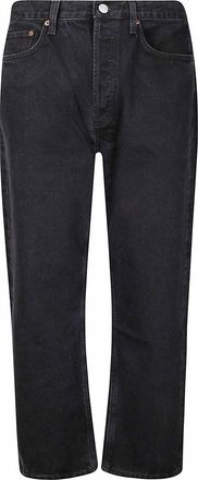 A Gold E Straight Leg Jeans - Blau