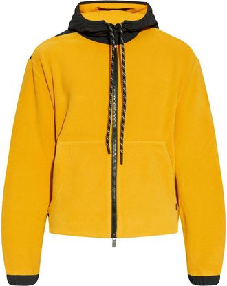Moncler Jacke mit Kapuze - Gelb