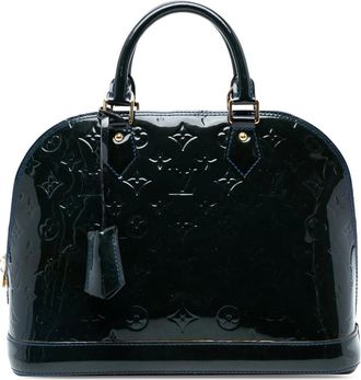 Louis Vuitton Crossbody Bags - Monogram Vernis Alma PM - Gr. unisize - in Blau - für Damen