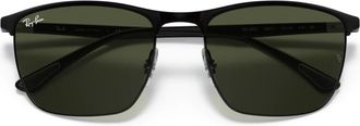 Ray-Ban unisex, Accessoires, Noir, Taille: 57 MM Rb3686 Lunettes de soleil