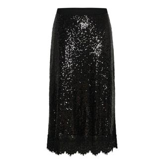 Cream Midirock - - Skirts - Damen - Schwarzk - M