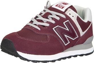 New Balance 574 Sneaker Trainer Schuhe (Burgundy, EU Schuhgr&ouml;&szlig;ensystem, Erwachsene, Numerisch, M, 42.5)