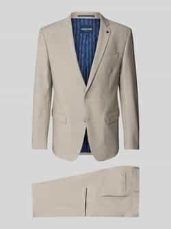 Daniel Hechter Anzug mit feinem Strukturmuster