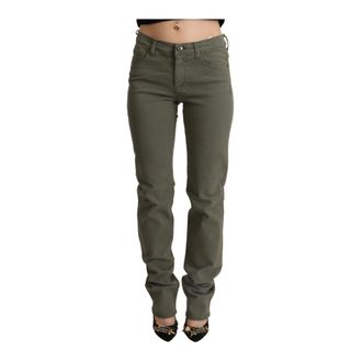 Ermanno Scervino Femme, Pantalons, Gris, Taille: W28 Pantalon Skinny Taille Basse