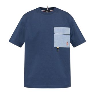 Moncler Homme, Tops, Bleu, Taille: S Day-Namic T-Shirt
