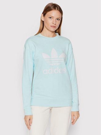 adidas Sweatshirt Treofil Crew HL6678 Blau Regular Fit