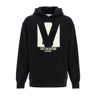 Valentino Garavani Herren, Sweatshirts & Hoodies, Schwarzk, LGr&ouml;&szlig;e