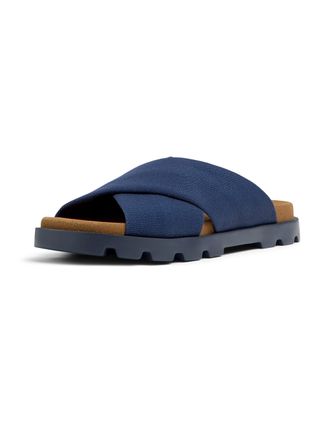 Camper Herren Brutus K100776 X-Strap Sandal, Blau 011, 40 EU