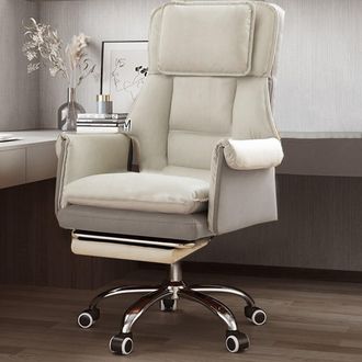 Generic B&uuml;rostuhl hoher R&uuml;ckenlehne,ergonomischer Fu&szlig;st&uuml;tzen,drehbarer Computer-Schreibtischstuhl Armlehnen Rollen,h&ouml;henverstellbarer Rollstuhl F&uuml;hrungskr&auml;fte