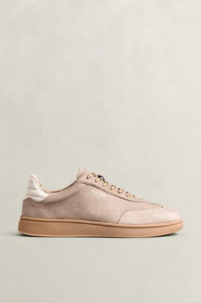 GANT Herren Cuzmo Sneaker aus Veloursleder (40) SAND