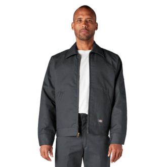 Dickies Herren Isolierte Eisenhower Reißverschluss Vorne Jacke, anthrazit, XX-Large Hoch
