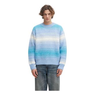 Kenzo Speed Stripe Pullover - - Knitwear - Herren - Blau - L