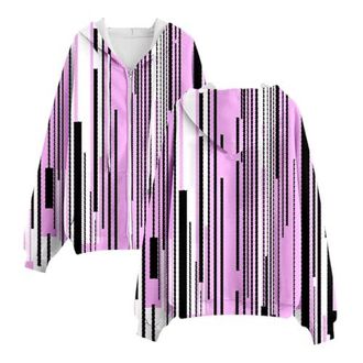 Generic Veste de sport d&eacute;contract&eacute;e &agrave; capuche avec poches pour femmes, veste l&eacute;g&egrave;re et polyvalente pour un usage quotidien, violet, XXL