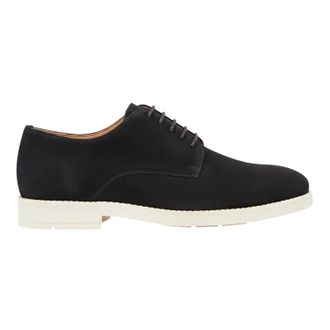 HUGO BOSS Schn&uuml;rschuhe f&uuml;r Herren, Wildleder, Flach (Dunkelblau)