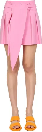 Moschino Belted Waist Shorts - Pink