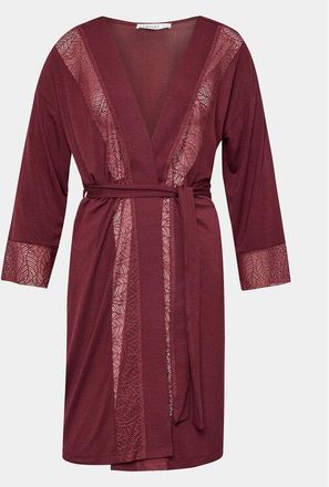 Chantelle Bademantel Jazz FNA530 Dunkelrot Regular Fit