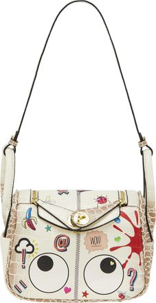 Mymo Klappentasche Klappentasche Frauen Wei&szlig;