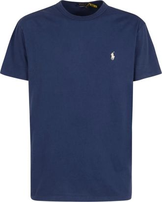 Polo Ralph Lauren Homme, Tops, Bleu, Taille: XL Sscnm6 Short Sleeve T-Shirt