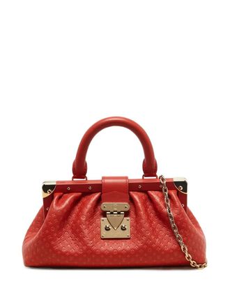 Louis Vuitton Nanogram Tote Bag - Rot