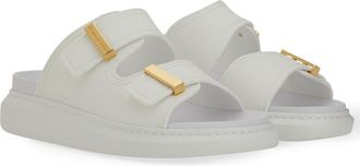 Alexander McQueen Oversize Hybrid Sandal - White
