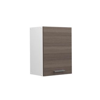Vicco Hängeschrank R-Line, hängender Küchenschrank, Grau/Weiß, 45 cm