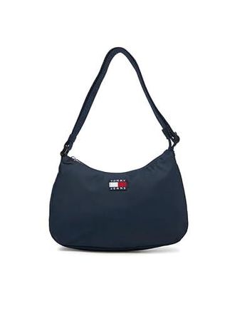 Tommy Jeans Tjw Ess Daily Shoulder Bag Aw0aw17888, Sac &agrave; bandouli&egrave;re Femme, Blue (Dark Night Navy), Taille Unique