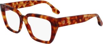 Victoria Beckham Femme, Accessoires, Brun, Taille: ONE Size Monture de Lunettes en Ac&eacute;tate