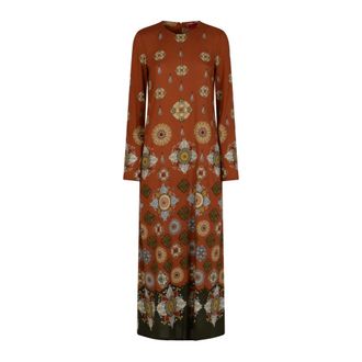 La DoubleJ Femme, Robes, Orange, Taille: 36 FR Long Sleeve Swing Dress