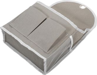 Aboofan Hängetasche Für Aufbewahrung Aus Baumwolle Und Leinen Organizer Für Wand Und Tür Schrank-Organizer Box Für Schlafzimmer Und Badezimmer Mit Großem Fass