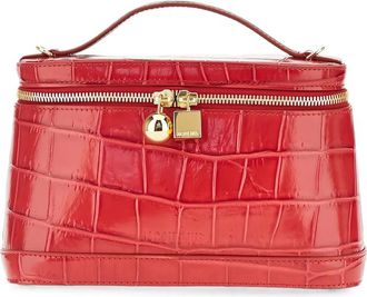 Jacquemus Croc-effect Leather Tote Bag