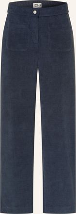 Ichi Cordhose Ihkate blau