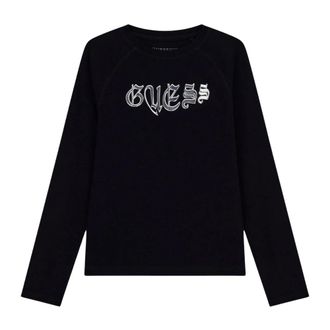 Guess Femme, Tops, Noir, Taille: 16 Y Guess T-shirts et Polos Noir