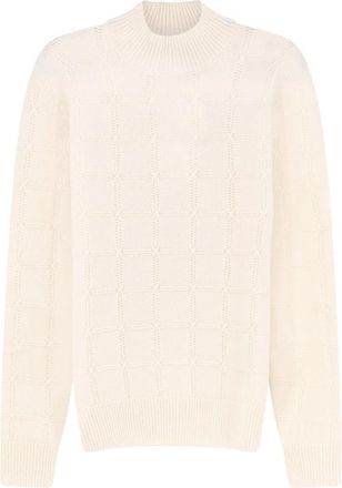 HUGO BOSS Pull col montant L-Fredo - Homme - Pulls - Blanc - Taille: M