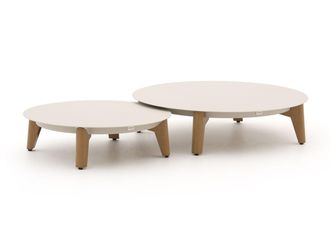 Bellagio la vita attrattiva Bellagio Esenta Loungetisch &oslash; 86 (h:21 cm)/&oslash; 68 (h:19 cm)